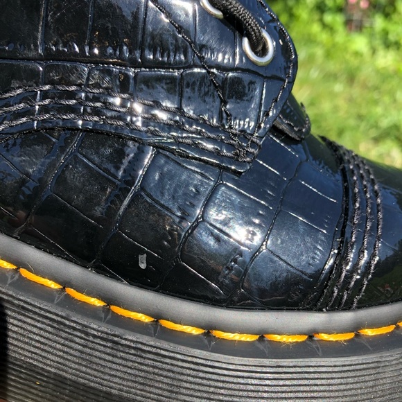 Dr. Martens | Shoes | Dr Martens Sinclair Croc Embossed Boots | Poshmark